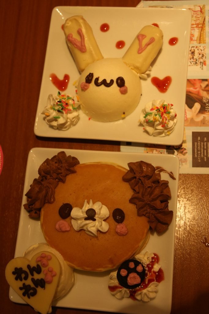 Desserts du maid café - Notre petit grain d'Asie